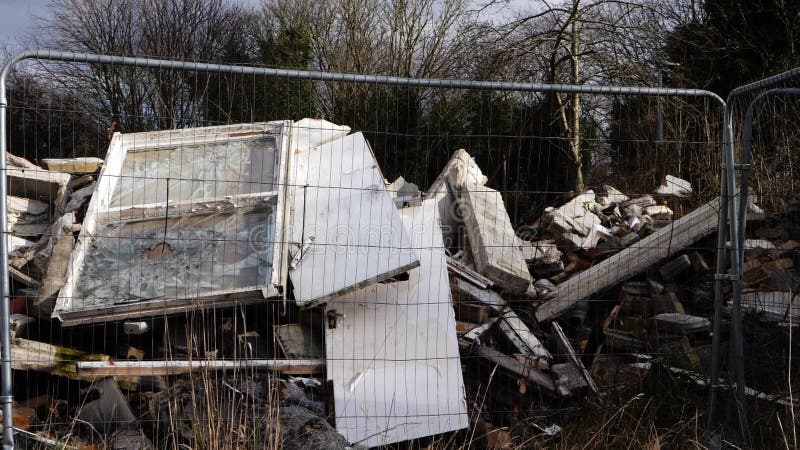 Destroyed Building Rubble and Bricks Stock Video - Video of wreck ...