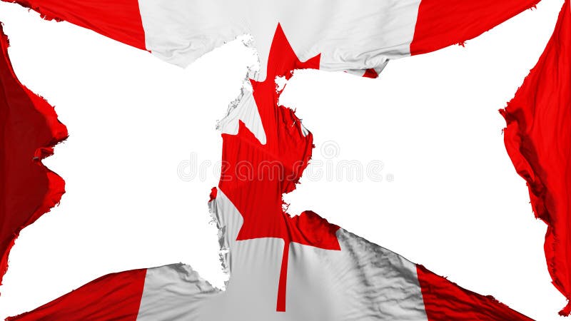 Broken Canada Flag Stock Illustrations – 88 Broken Canada Flag Stock ...