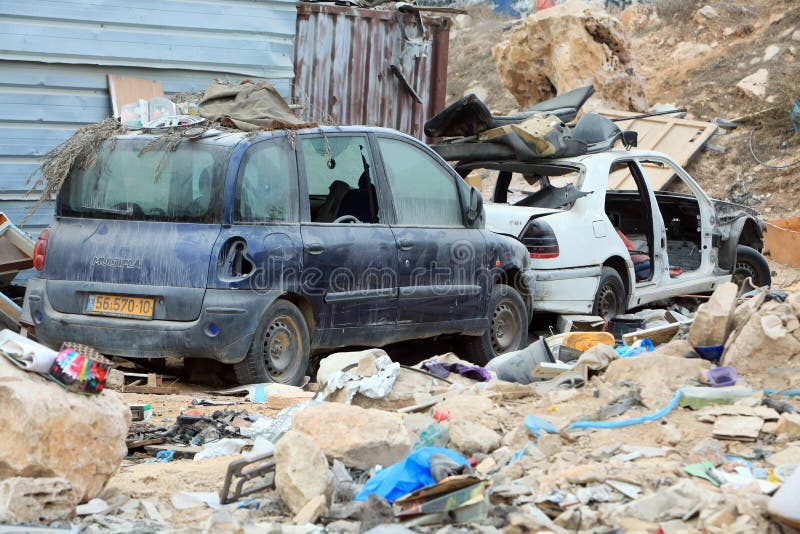 Destroyed Cars during World War 2 in the City Oradour Sur Glane France ...