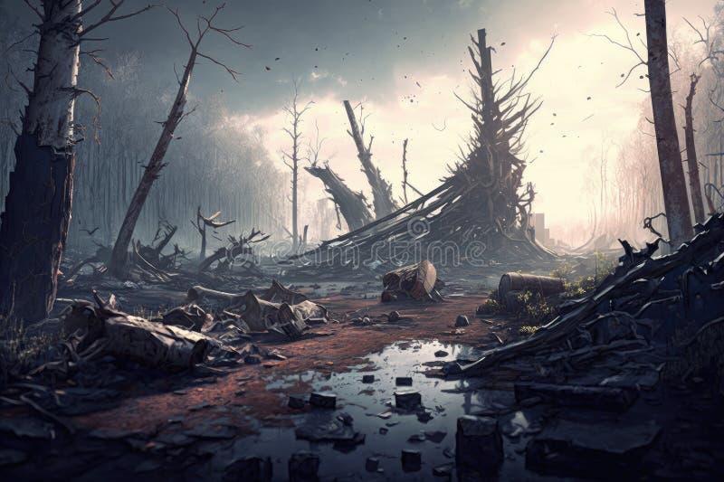 Destroyed Trees Stock Illustrations – 245 Destroyed Trees Stock ...