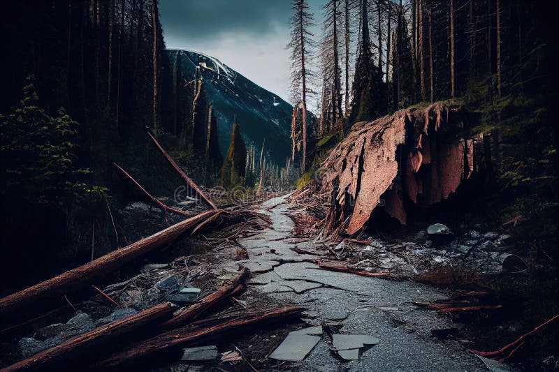 Destroyed Forest Stock Illustrations – 421 Destroyed Forest Stock ...