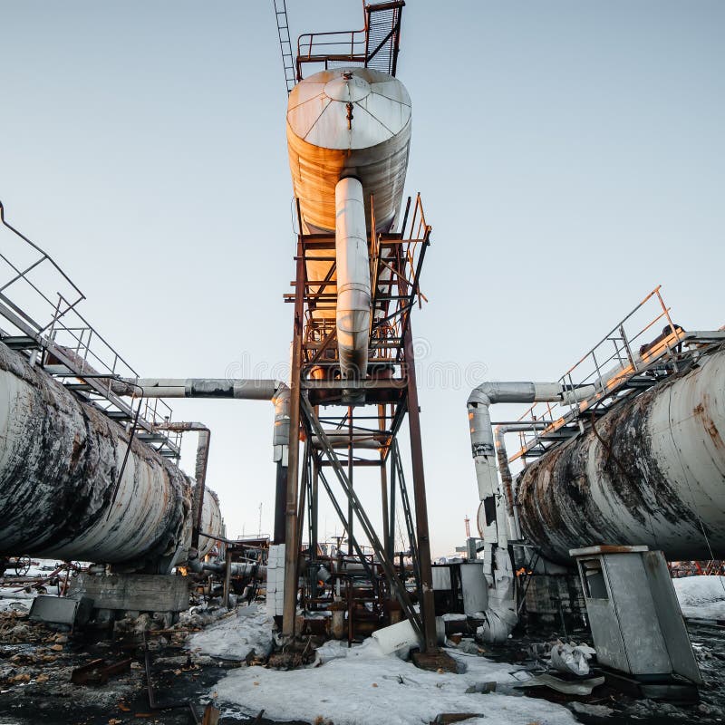 Destroyed by a Separator. Equipment for the Separation of Oil. Modular ...
