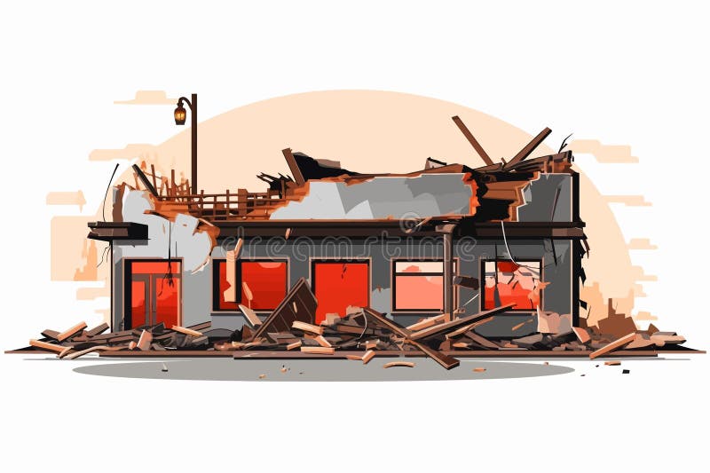 Destroyed Shop Stock Illustrations – 159 Destroyed Shop Stock ...