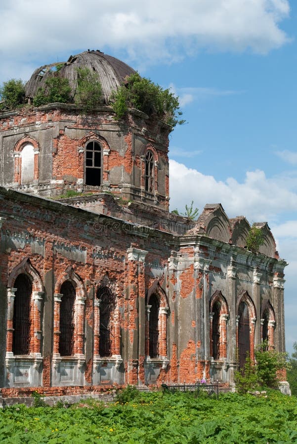 The destroyed temple stock image. Image of culture, structure - 14820173