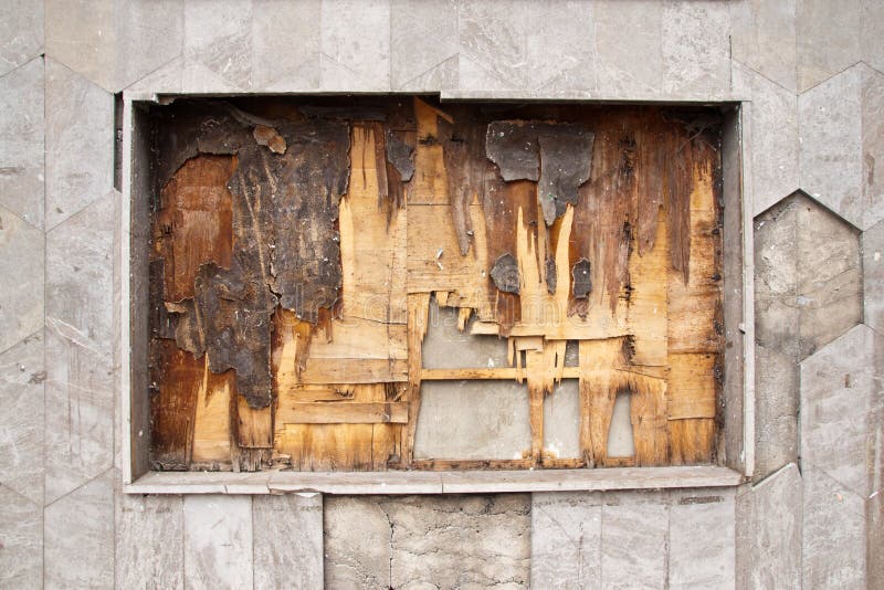 Destroyed window stock photo. Image of doorstep, aged - 30711222