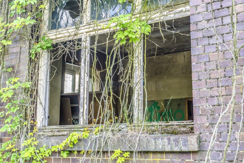 Destroyed window glass stock photo. Image of destroy - 101255054