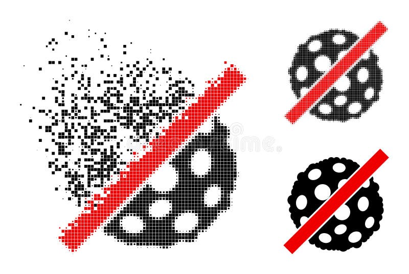 Destructed and Halftone Pixel Phone Hang Up Icon Stock Vector ... Destructed and Halftone Pixel Phone Hang Up Icon Stock Vector ...