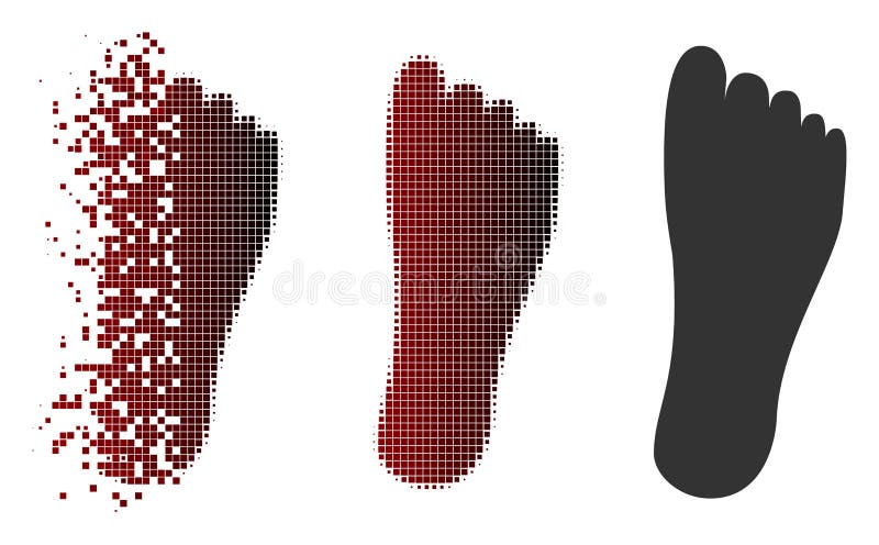 Foot Pixel Stock Illustrations – 1,493 Foot Pixel Stock Illustrations ...