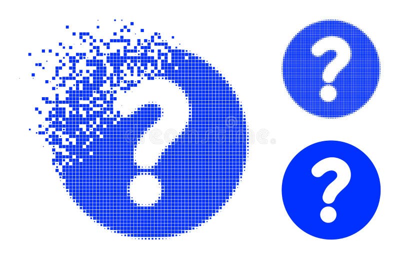 Question Mark Pixelated Stock Illustrations – 47 Question Mark ...