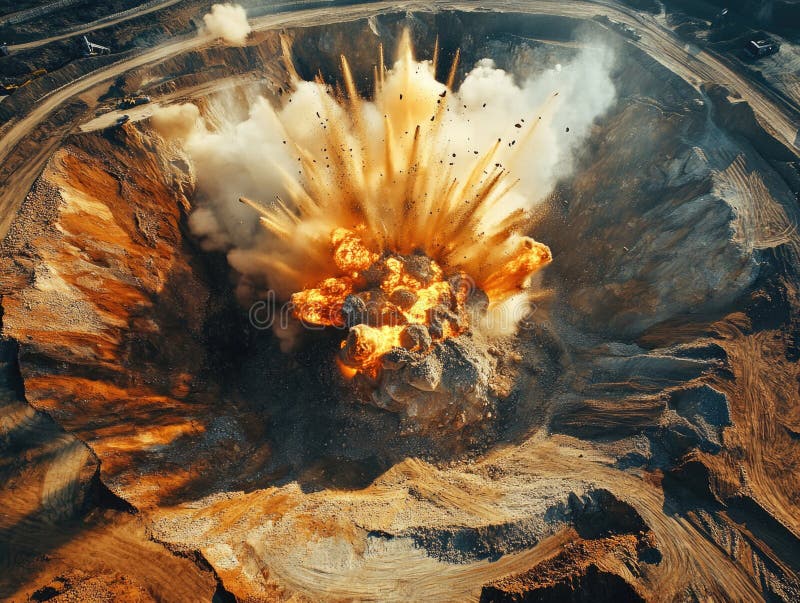 Massive Explosion Engulfs Oil Refinery in Flames at Dusk, Causing ...