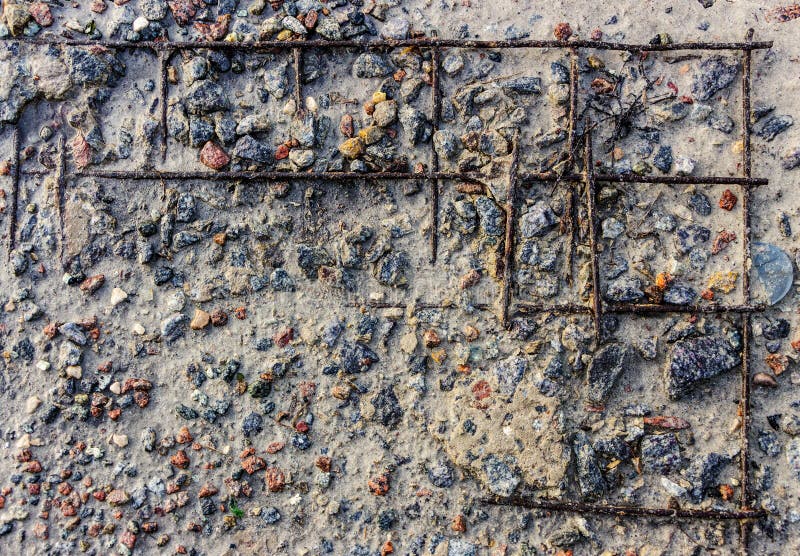 Destruction of Concrete, Rusted Reinforcement, Environmental Impact ...