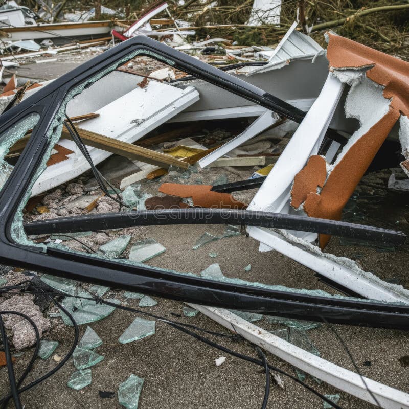 Destruction and Debris: Aftermath of a Natural Disaster Featuring ...