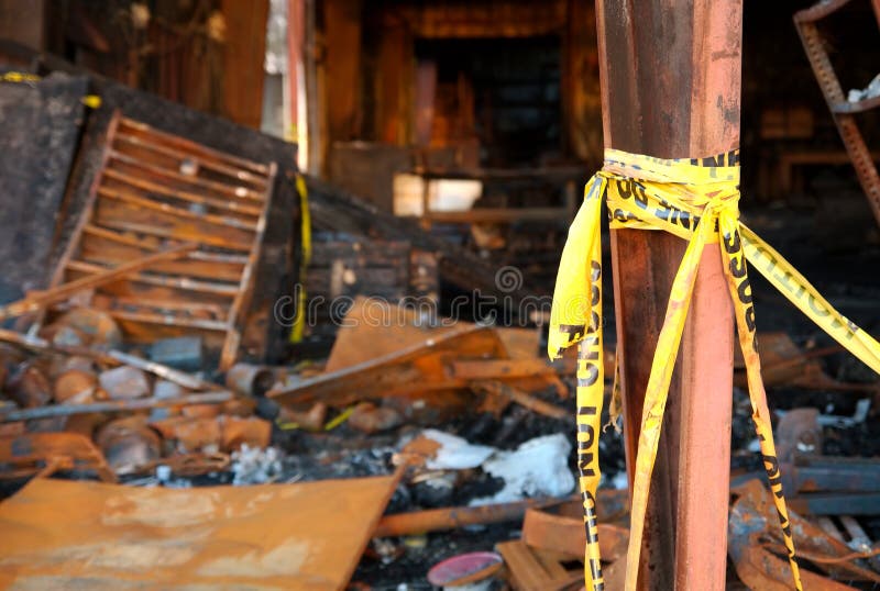 The destruction of fire 05 stock photo. Image of cross - 4246652