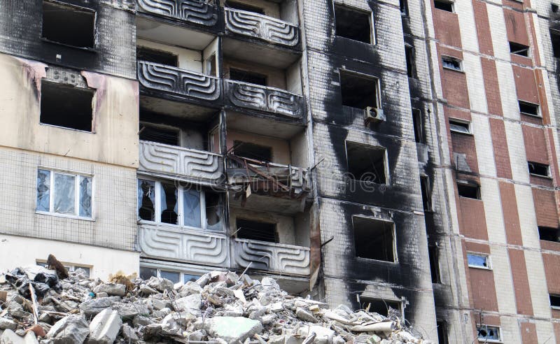 The Destruction of a Multi-storey Building after Being Hit by an ...