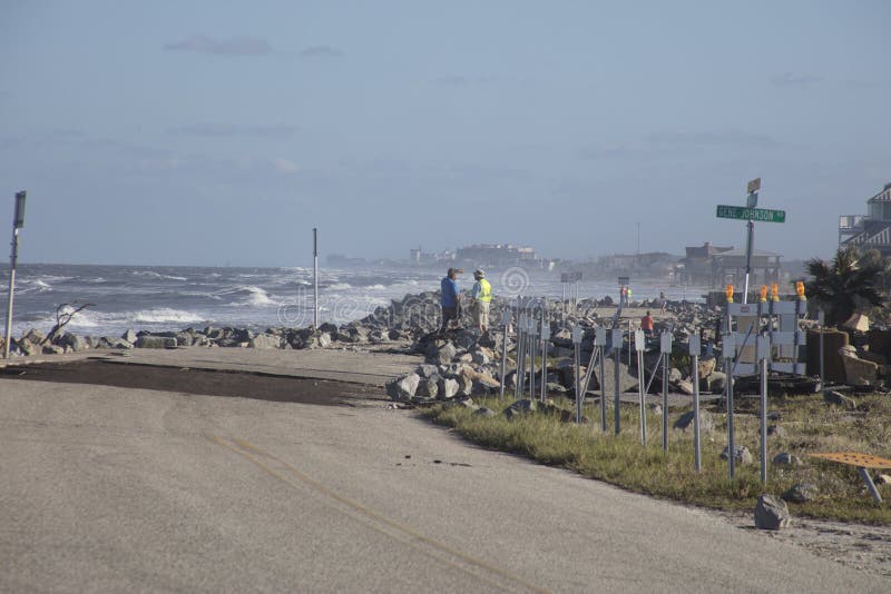 Destruction of Old A1A Highway Editorial Photography - Image of road ...