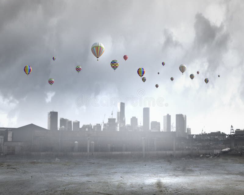 Destruction and pollution stock photo. Image of environment - 43856228