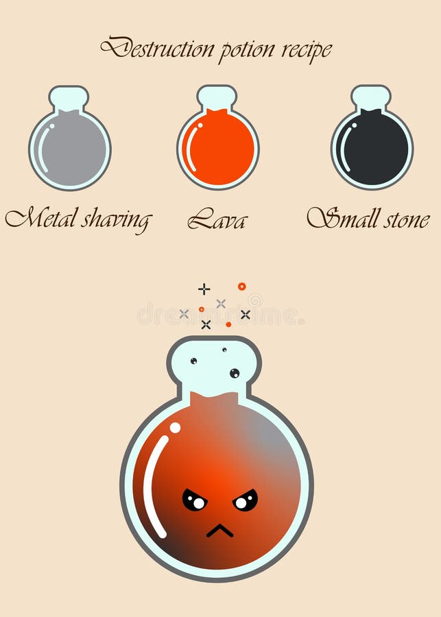 Destruction Potion Stock Illustrations – 9 Destruction Potion Stock ...