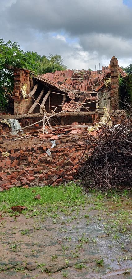 Destruction by rain stock photo. Image of nature, rain - 183637068