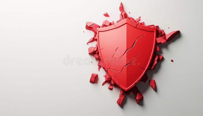 Destruction of Shield Symbol Leads To Warning of Internet System Attack ...