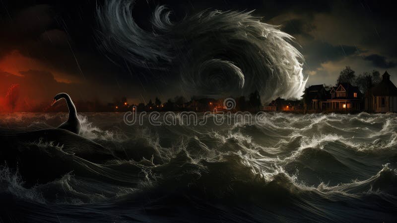 Destruction Swirls Background Stock Illustration - Illustration of ...