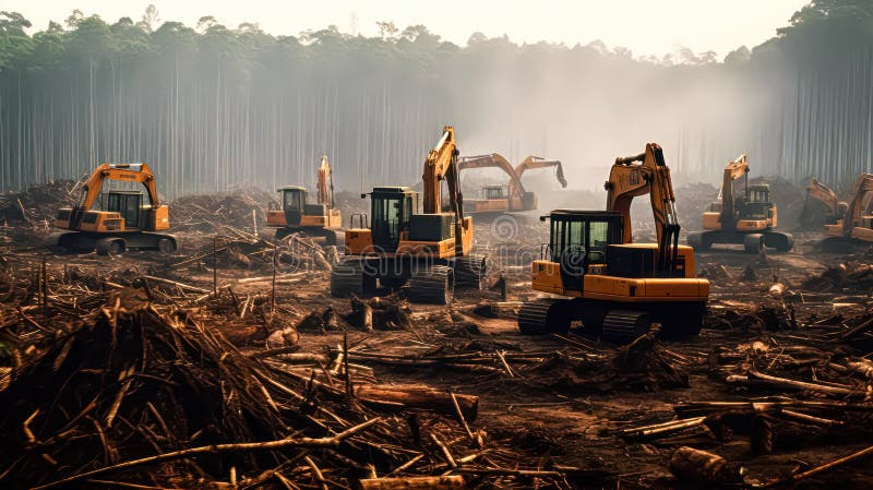 Destruction of Tropical Forests Environmental Problem of Deforestation ...