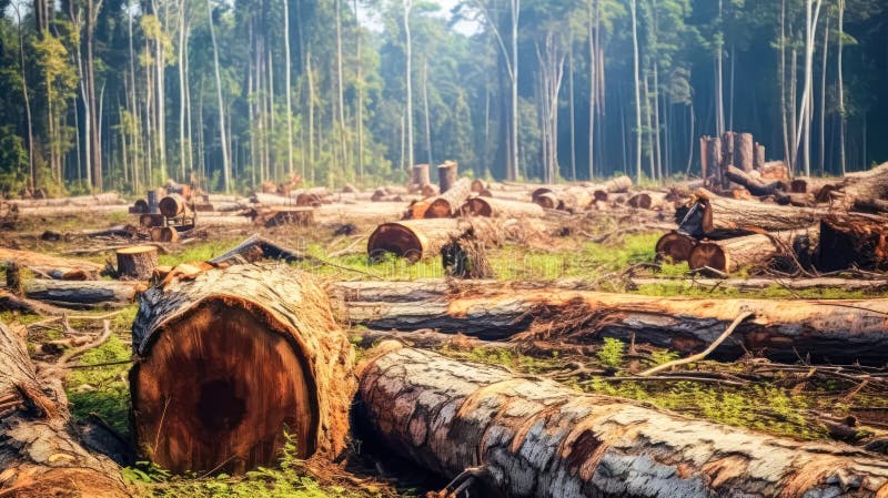 Destruction of Tropical Forests Environmental Problem of Deforestation ...