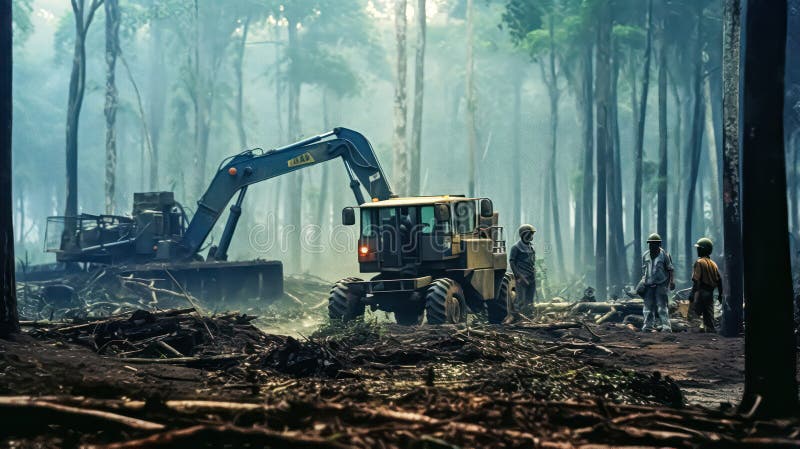 Destruction of Tropical Forests Environmental Problem of Deforestation ...