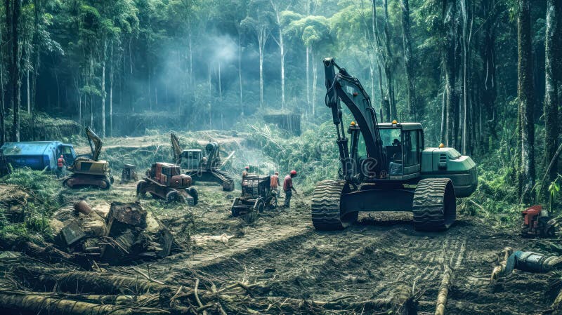 Destruction of Tropical Forests Environmental Problem of Deforestation ...