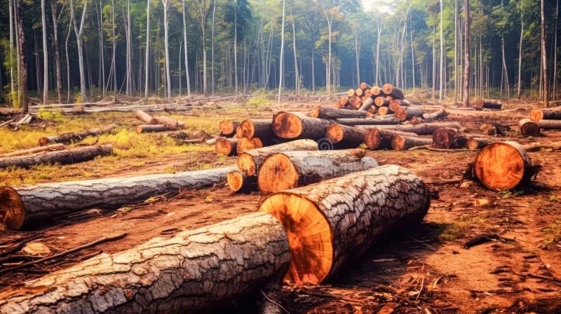Destruction of Tropical Forests Environmental Problem of Deforestation ...
