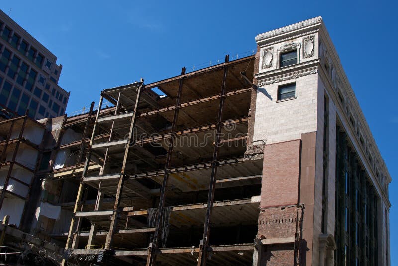 Destruction zone stock image. Image of massachusetts, construction ...