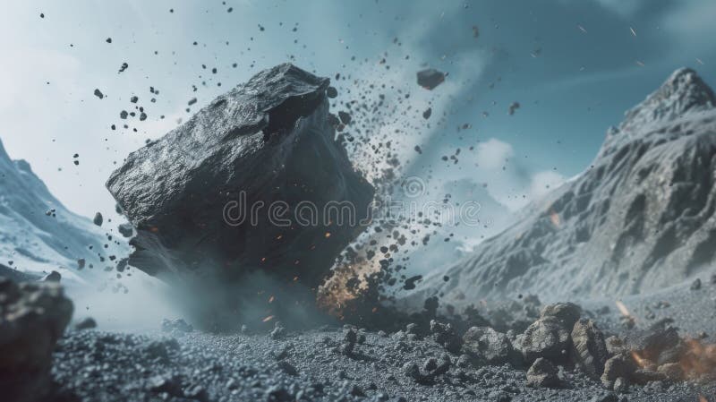 The Destructive yet Transformative Forces at Work As Rocks Collide and ...