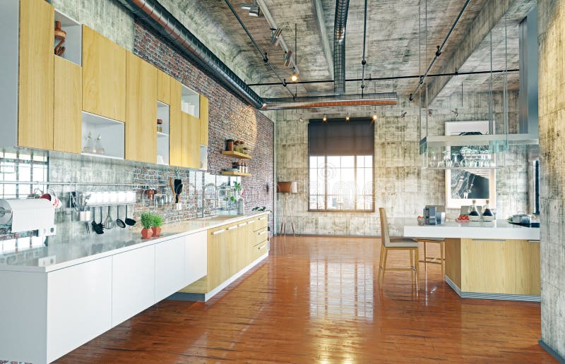 Desván moderno stock de ilustración. Ilustración de florero - 26254187