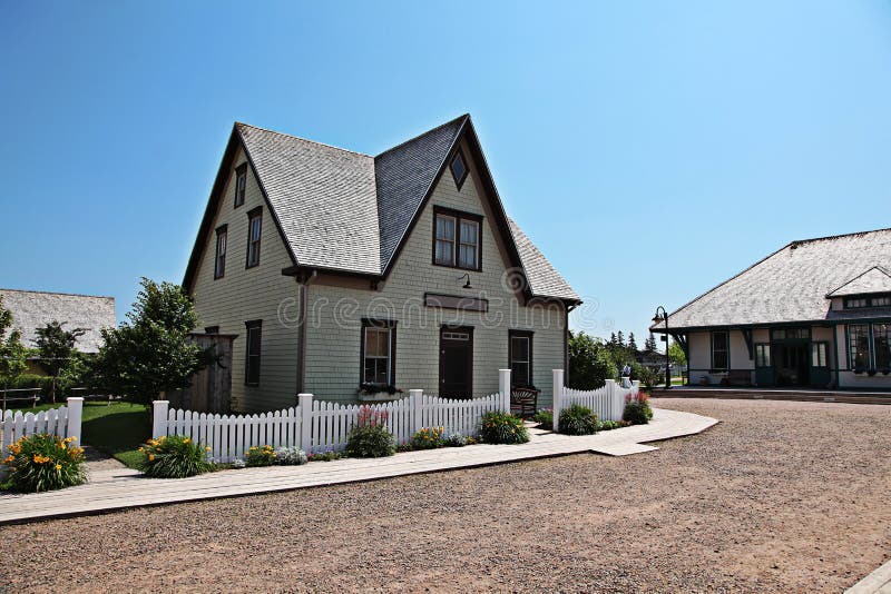 Detached house stock image. Image of fence, suburban - 19519745