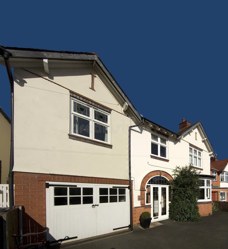 Detached house stock photo. Image of detached, home, landscaping - 35905866