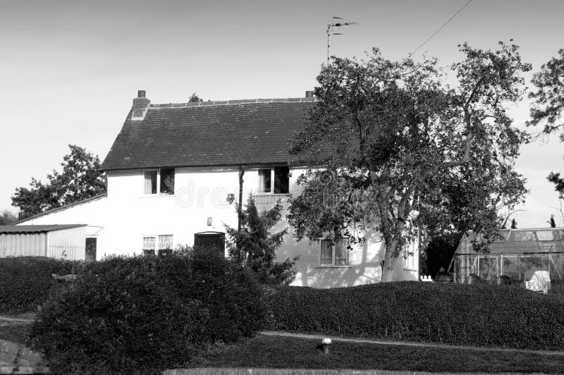 Detached house stock image. Image of 1920, house, neighbour - 4070467