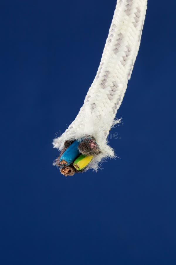 Detached power cord stock image. Image of demand, cable - 19638123