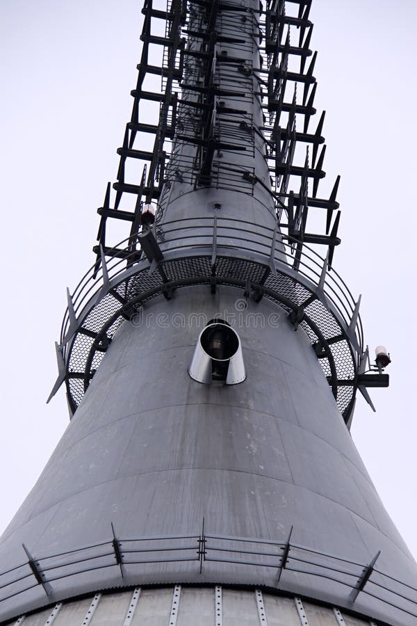 Detail of Antenna on Warship Stock Photo - Image of carrier, cannon ...