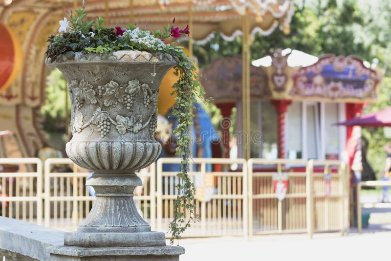 Detail of Architecture in the Game Park. Stock Photo - Image of garden ...