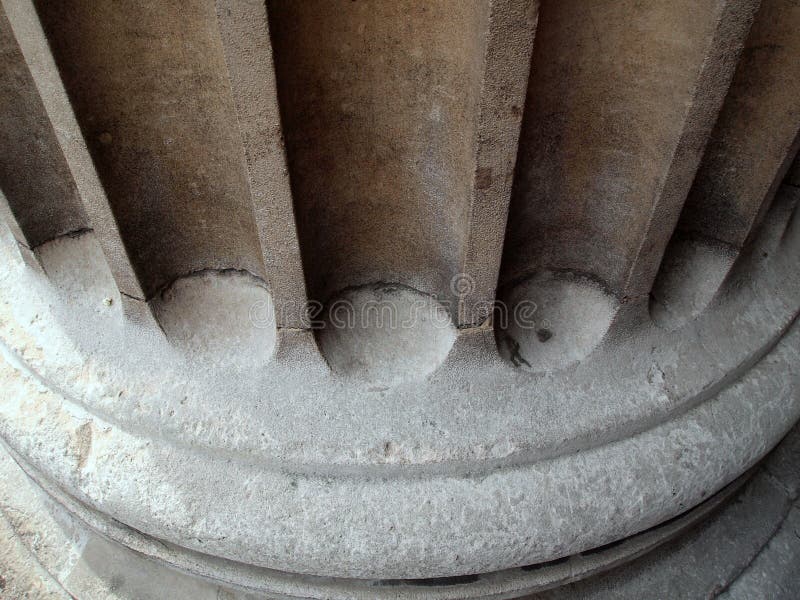 Architectural Detail, Limestone Rock and Carved Basalt Rock Editorial ...