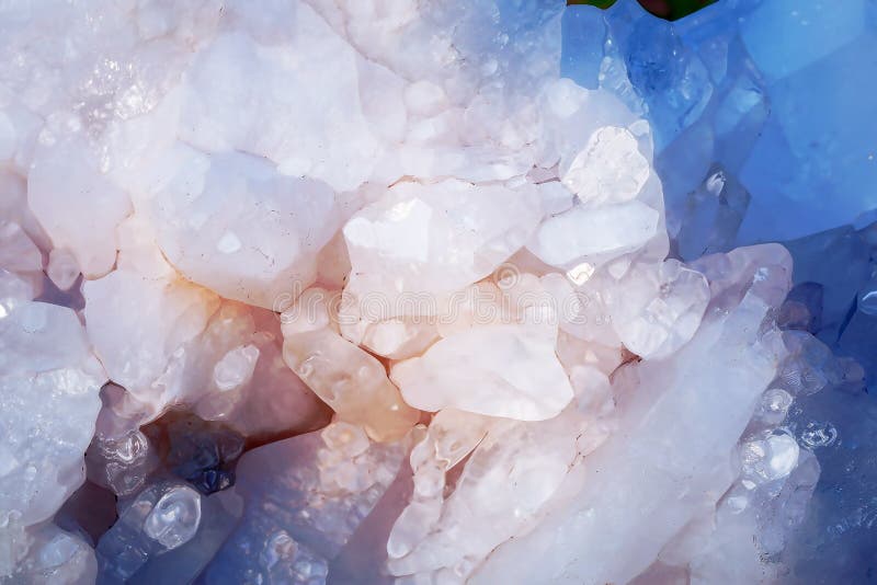 Detail Beautiful Crystal. Abstract Crystalline Background. Graphic ...