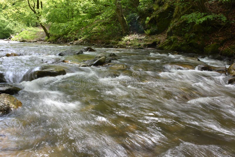 Detail of Beautiful Mountain Stream Stock Photo - Image of outdoors ...