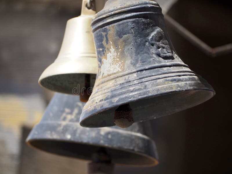 Detail of bells stock image. Image of nice, bells, historic - 90521781