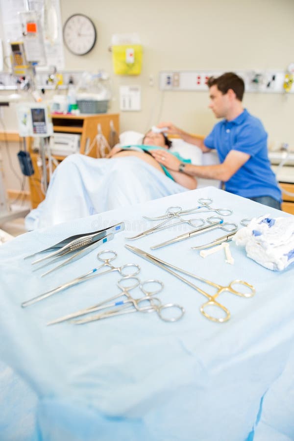 Detail of Birthing Surgical Tools Stock Photo - Image of people, child ...
