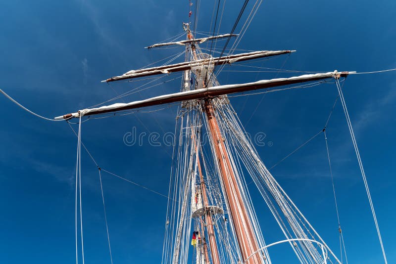 On Board of a Sailing Training Ship Stock Photo - Image of porthole ...