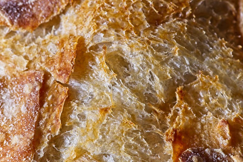 Detail of bread crust stock image. Image of isolated - 207245941