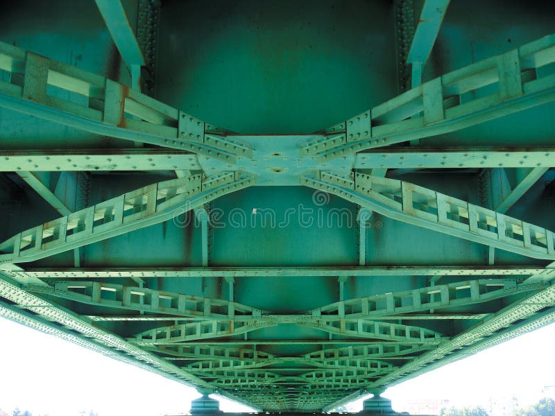 Detail of bridge stock photo. Image of communication, architecture ...