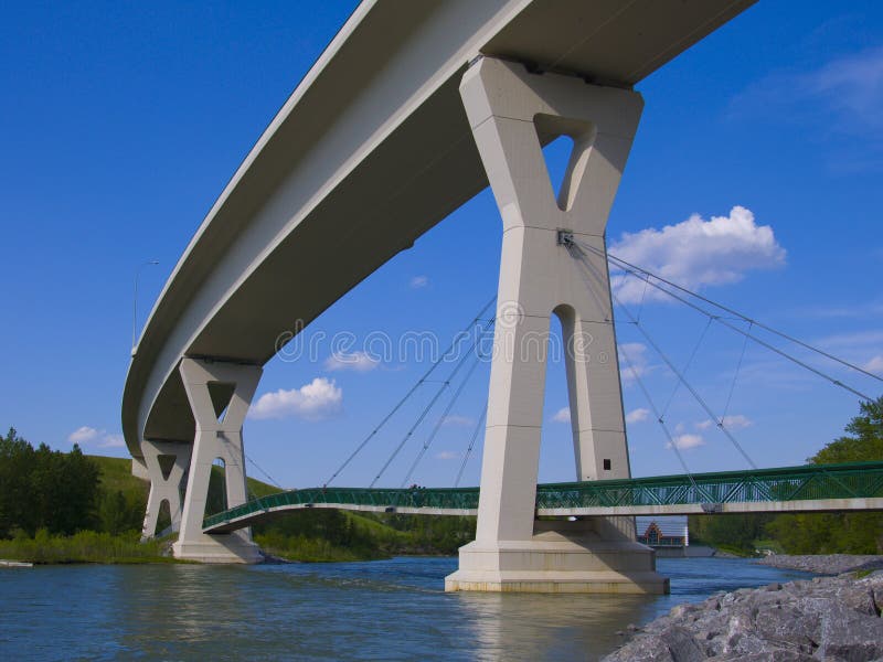 Bridge and columns stock photo. Image of architecture - 4569820