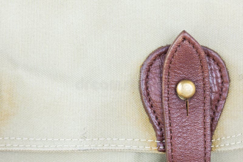 Detail Buckle on Leather Bags Stock Image - Image of detail, carry ...