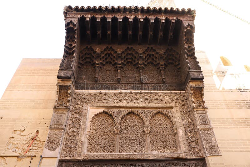 Detail of a Building in Fez, Morocco Stock Image - Image of detail ...