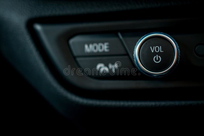 Detail on Buttons Controlling the Windows in Car Stock Photo - Image of ...